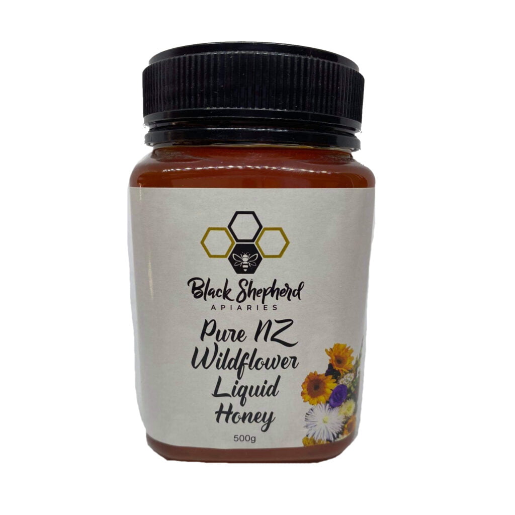 Pure New Zealand Tawari Honey 500g | Black Shepherd Apiaries